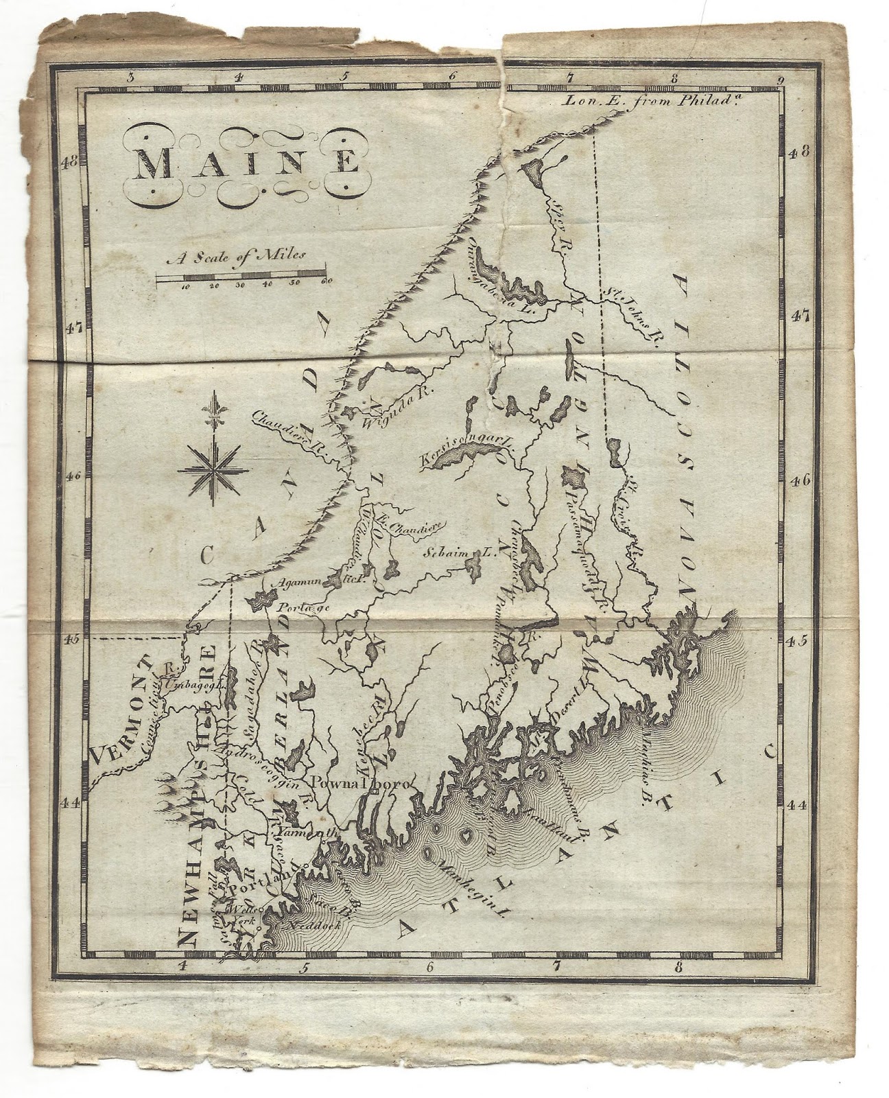 mitchell-day-jones family blog: Map of Maine 1795