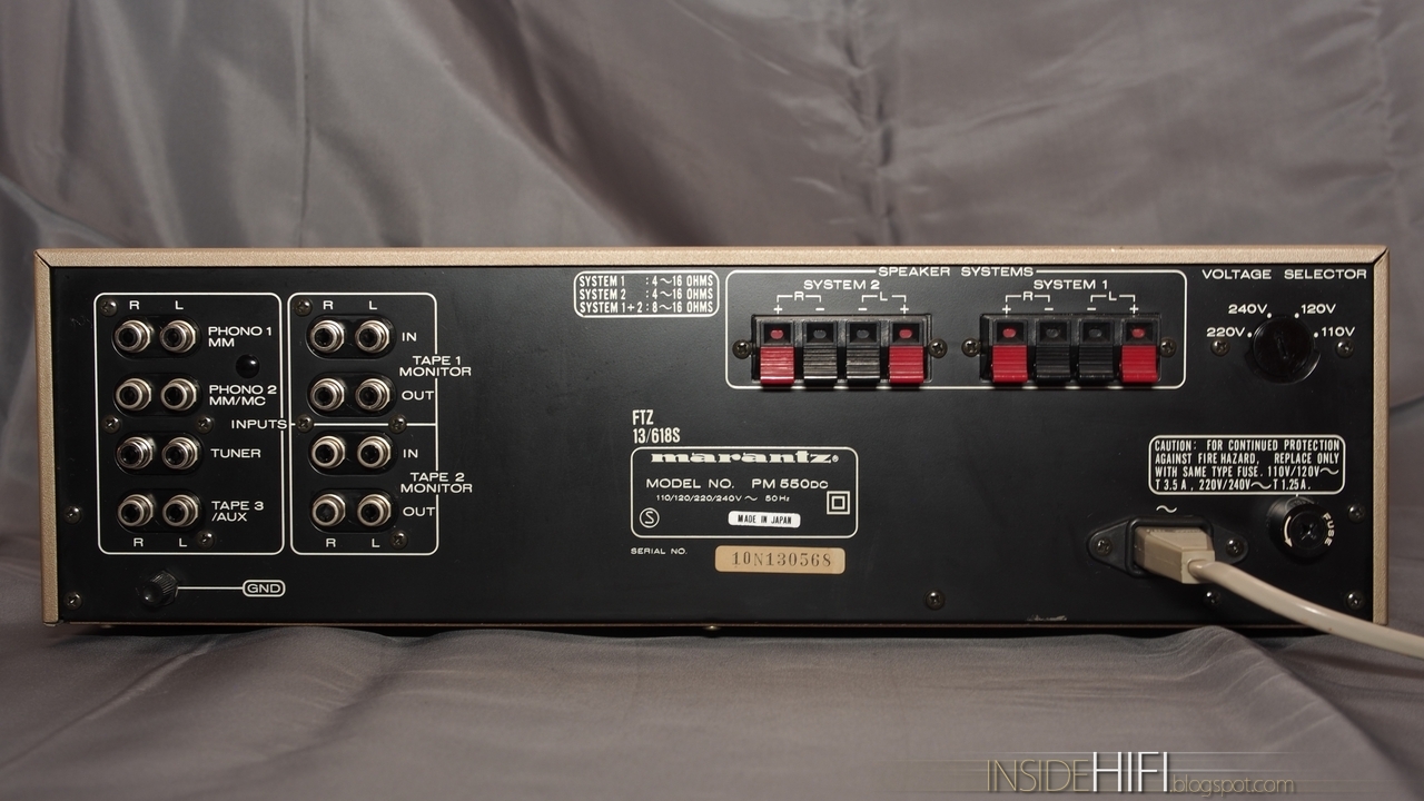 Inside Hi-Fi: Marantz PM 550DC