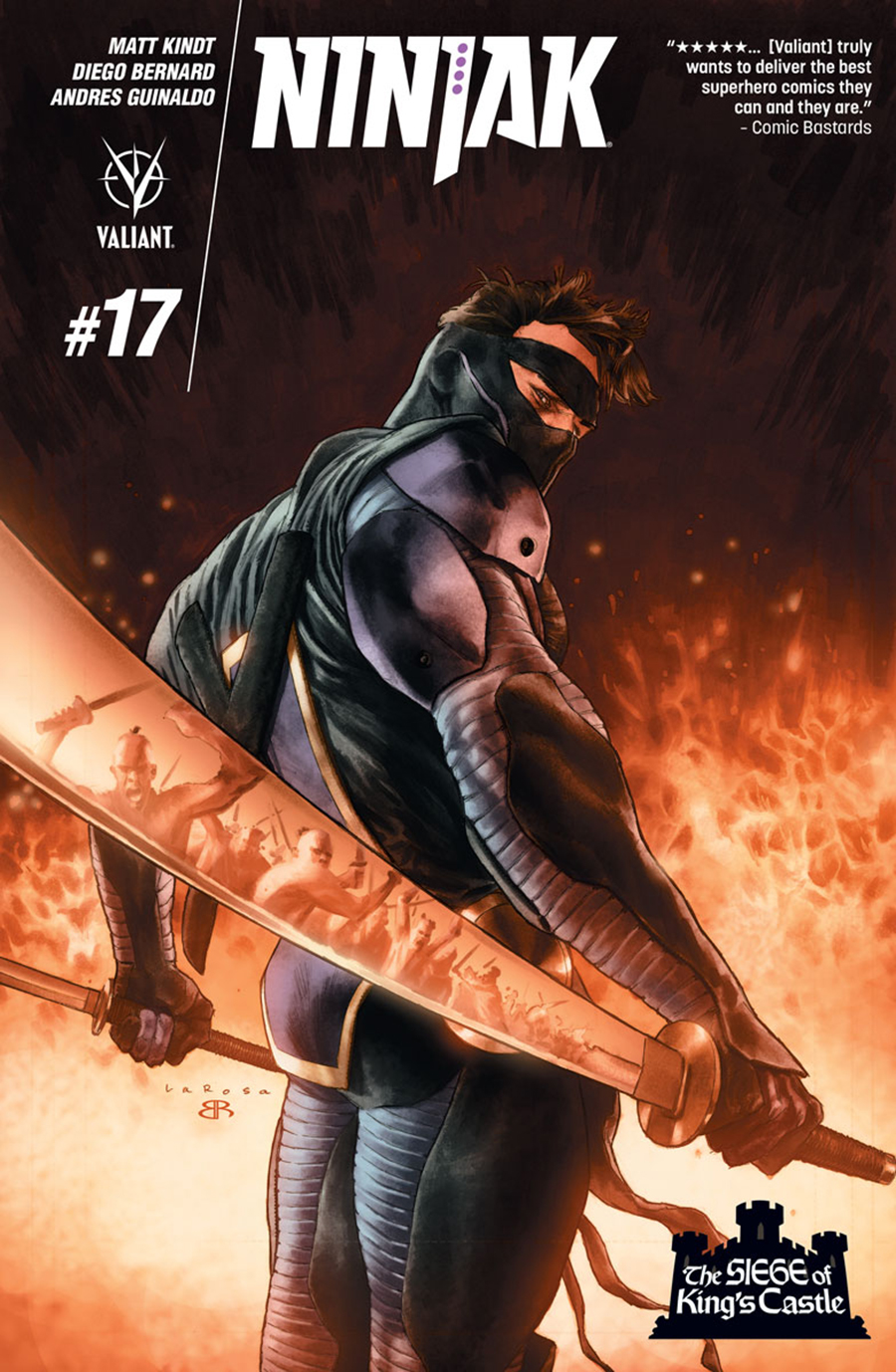 Weird Science DC Comics: Ninjak #17 Review - Just for the Hell of It Review
