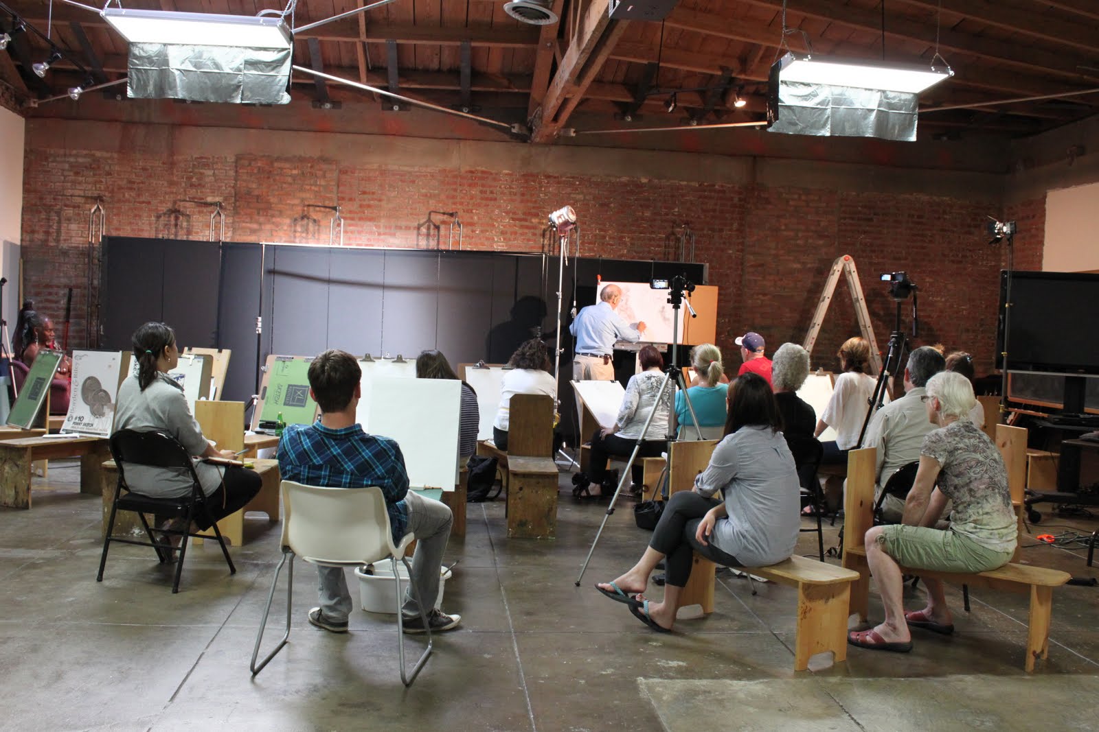 Concept Design Academy: CAC July Workshop with Glen Vilppu~!!