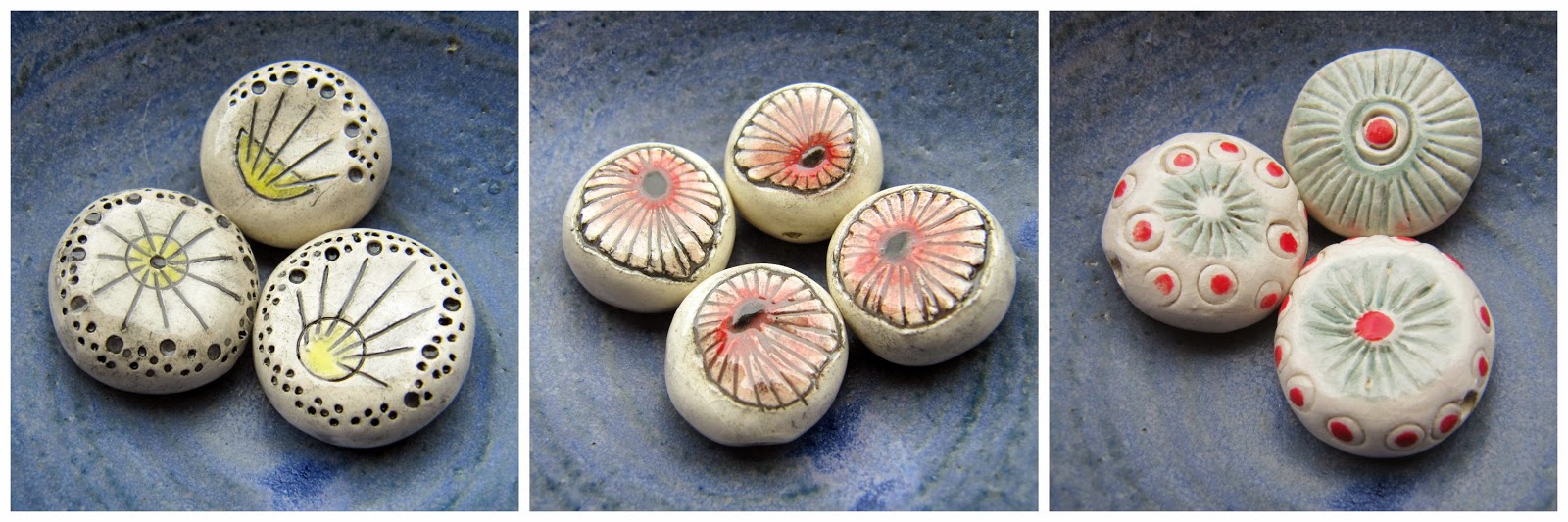 Art Bead Scene Blog: A little extra from the studio - new ceramic beads ...