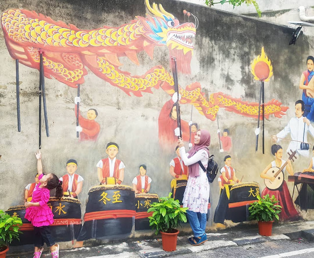 Muar Cultural Walk Tarikan baru Street Art