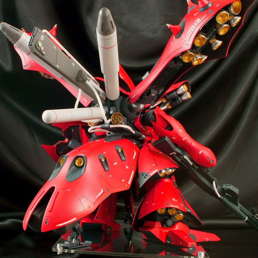 Custom Build: RE/100 MSN-04Ⅱ Nightingale "Detailed"