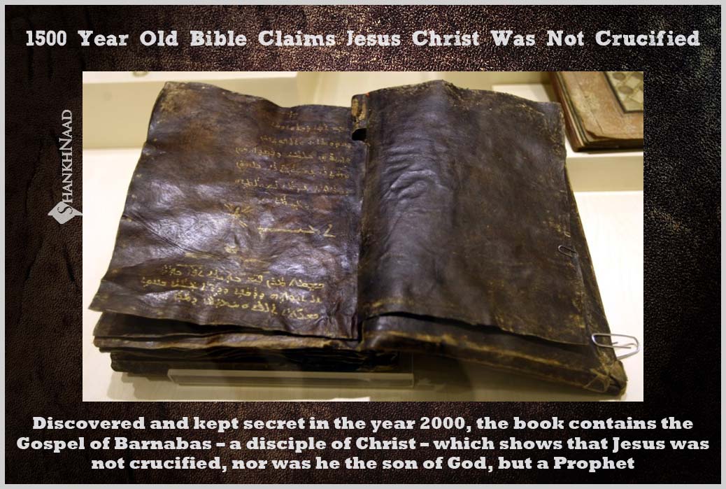 sam: 1500 Year Old Bible Claims Jesus Christ Was Not Crucified