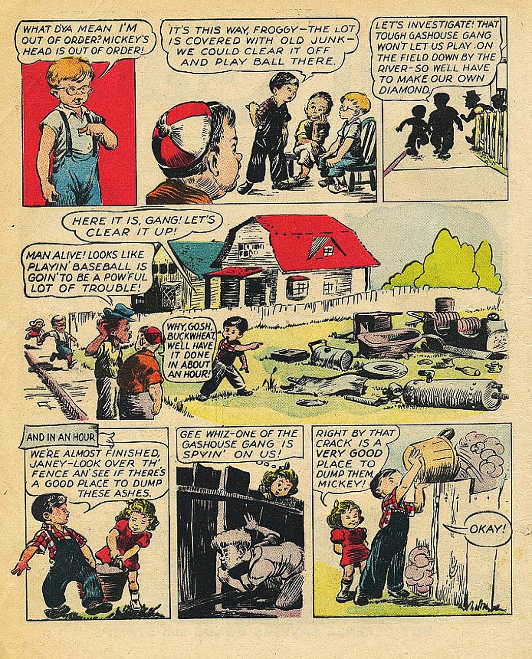APOCOLYTE'S WORLD OF COMICS: OUR GANG - Early Walt Kelly