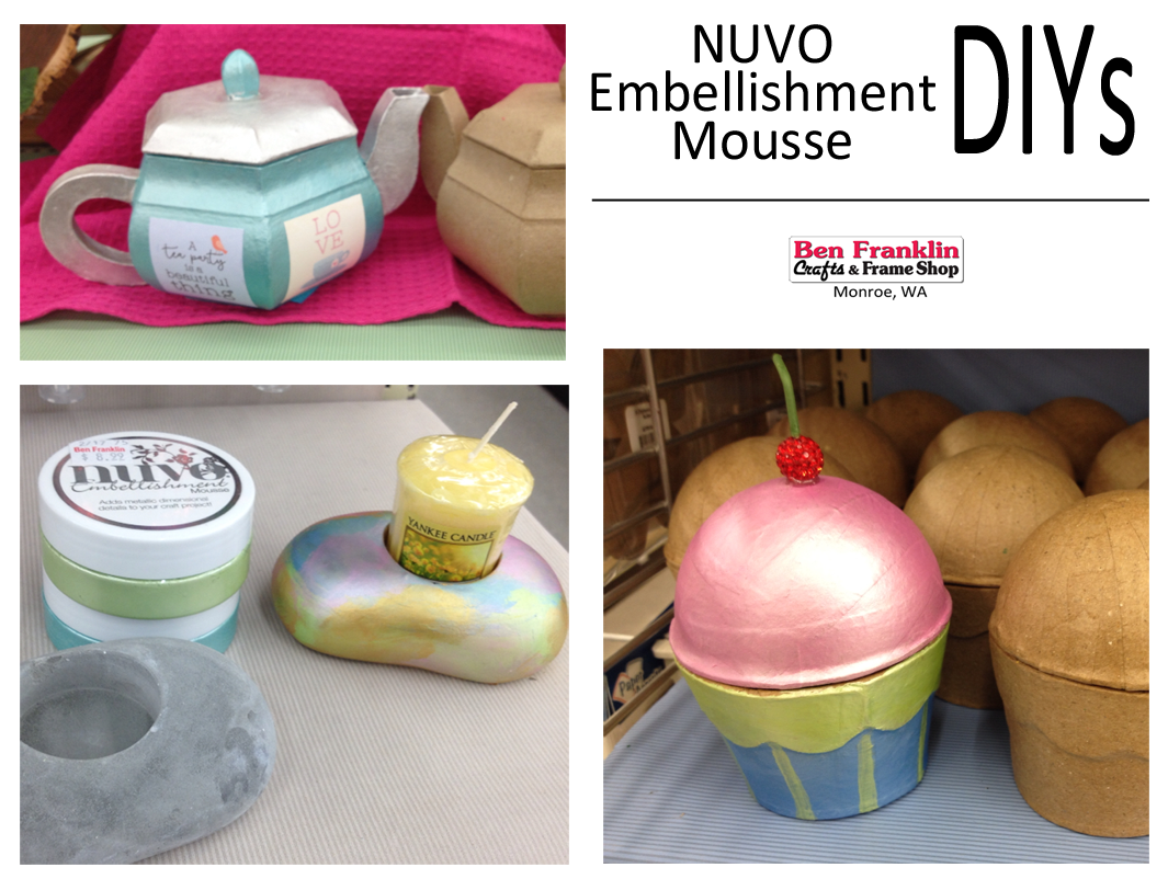 Ben Franklin Crafts and Frame Shop, Monroe, WA: NUVO Embellishment ...