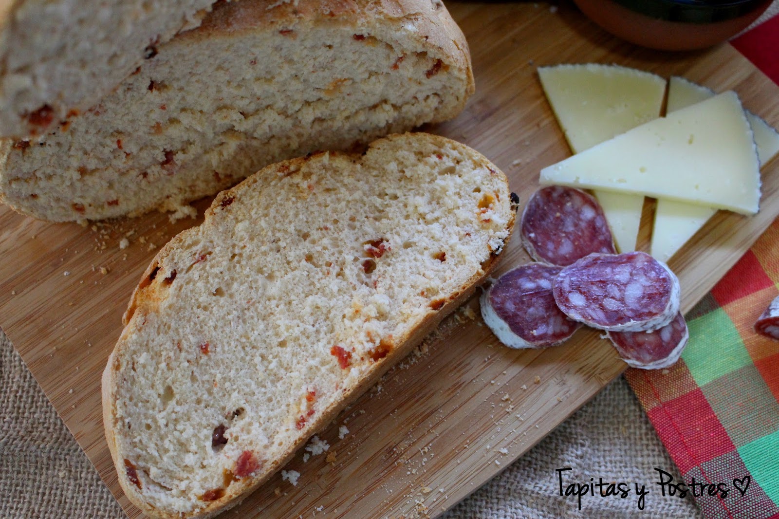 Tapitas y Postres: Pan rápido con chorizo