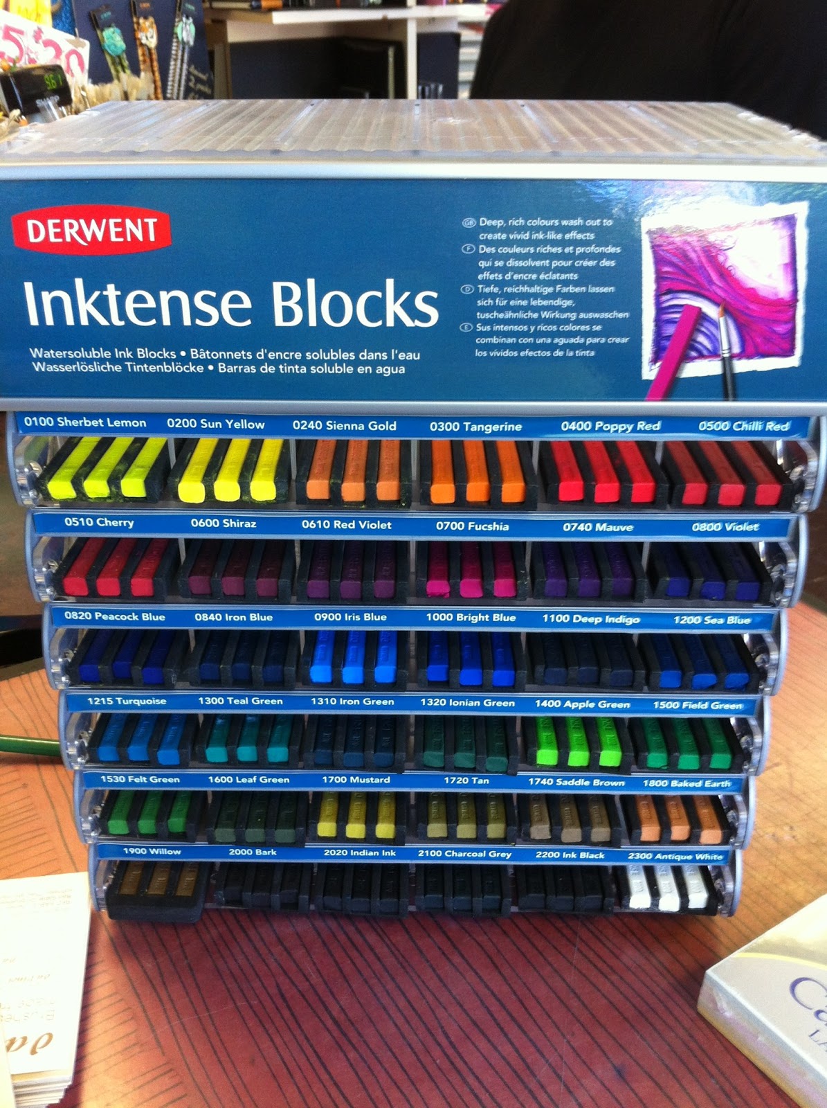 I've Been Framed- Discount art and custom framing: Derwent Inktense blocks