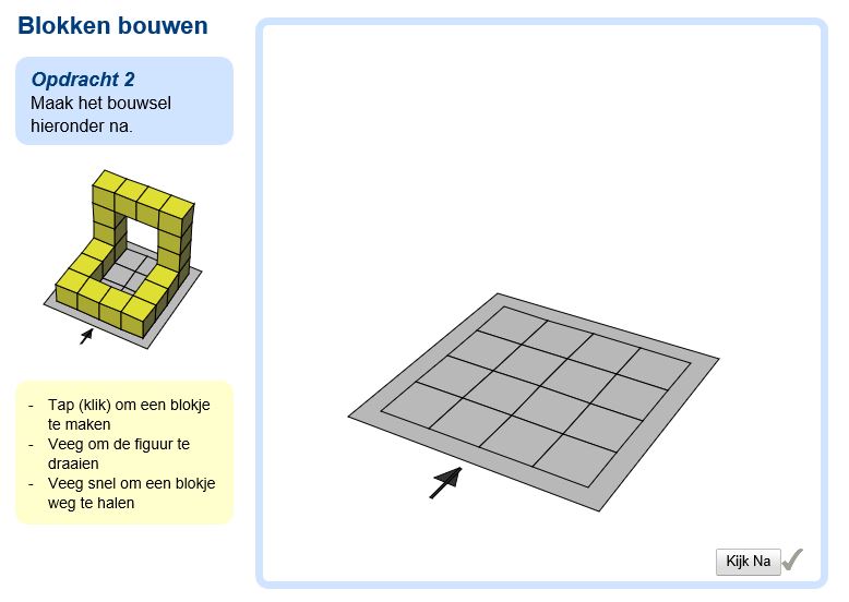 Welkom in het 3de leerjaar: Blokkenbouwsels