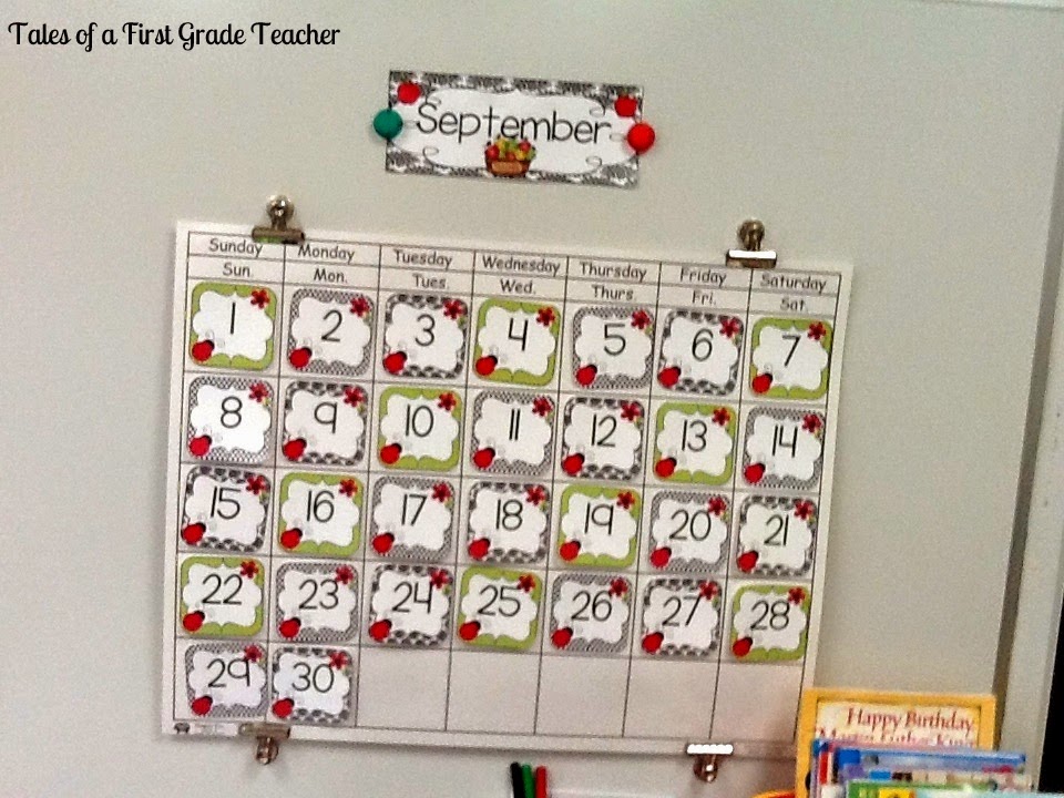 Tales-of-a-First-Grade-Teacher: Ladybug Love-Custom Classroom Decor