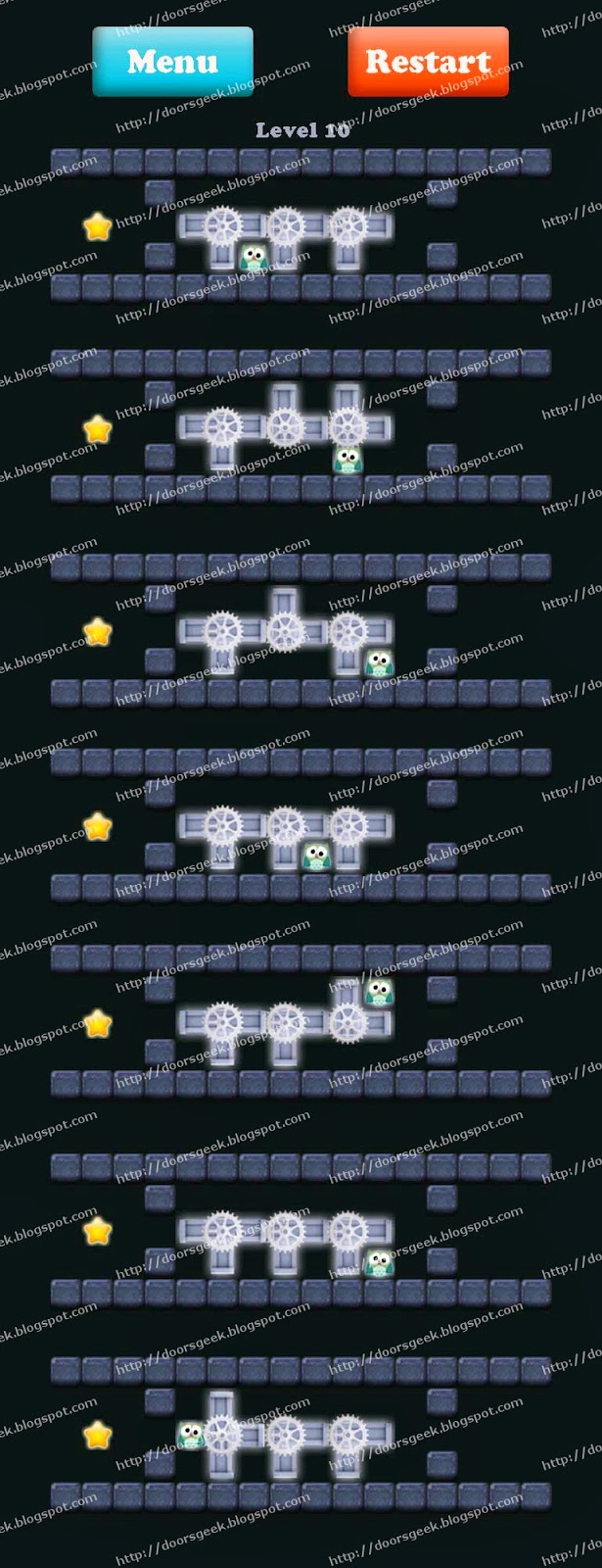 Logic Maze! Level 10 ~ Doors Geek