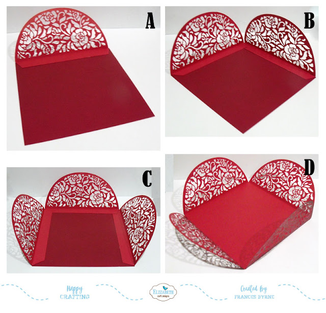 StampOwl's Studio: Rose Gatefold Petal Fold Card
