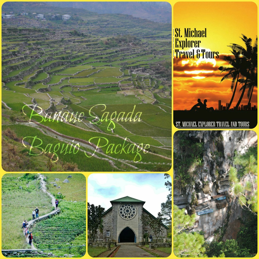 St. Michael Explorer Travel and Tours: Banaue Sagada Baguio Tour Package