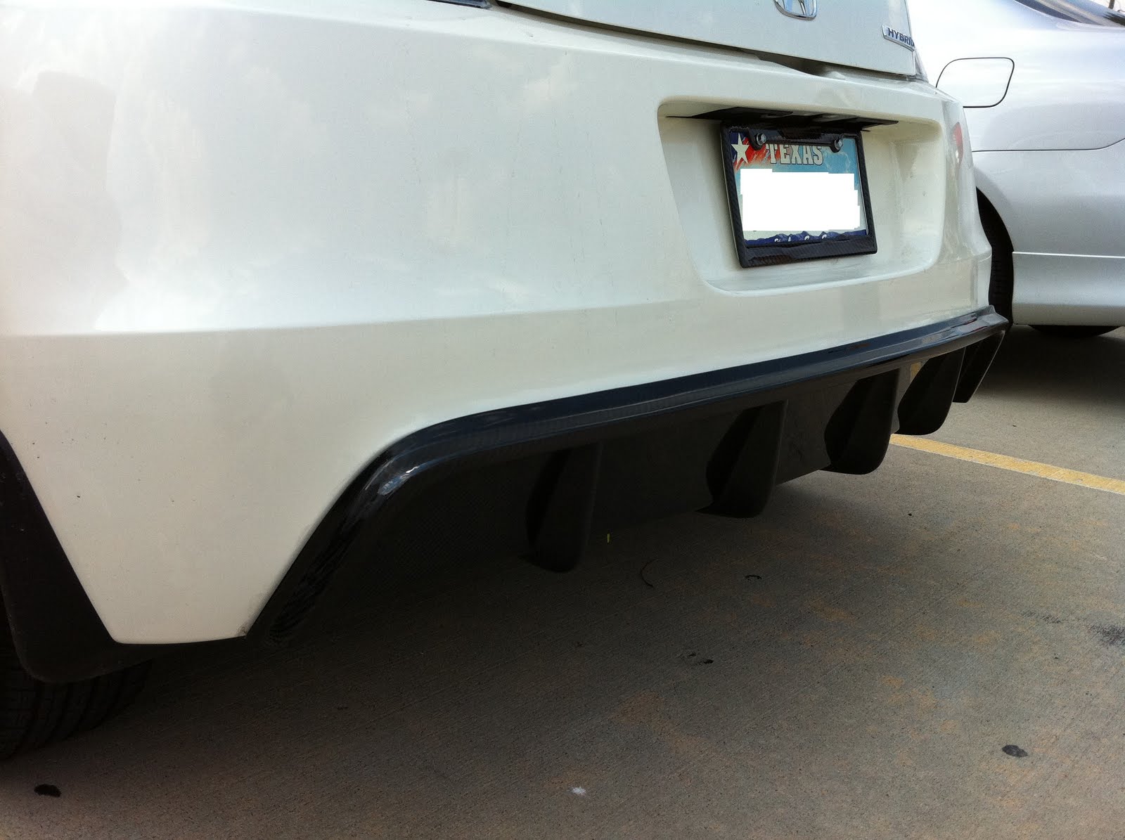 JDP Rear Diffuser installed and thoughts | Honda CR-Z Hybrid Car Forums
