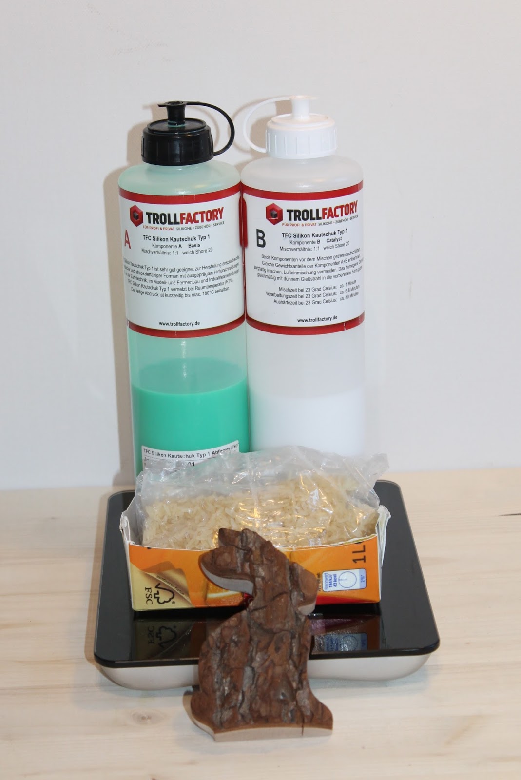 DIY Beton/Betonhase/Gießform selbermachen | Beates Kreative Welten