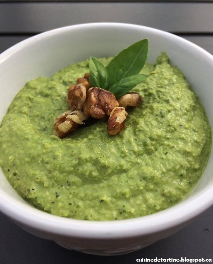 Pesto basilic & noix de Grenoble