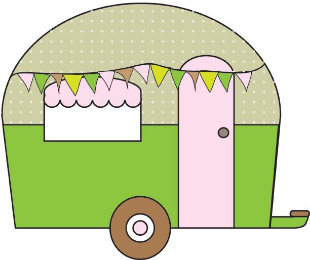 Bastidor Trailer com molde para imprimir em feltro - Ver e Fazer