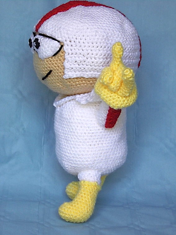Patrón Amigurumi Kick Buttowski