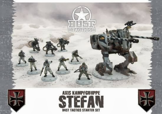 Wargame News and Terrain: Dust Tactics: Preview of Dust Tactics Startersets