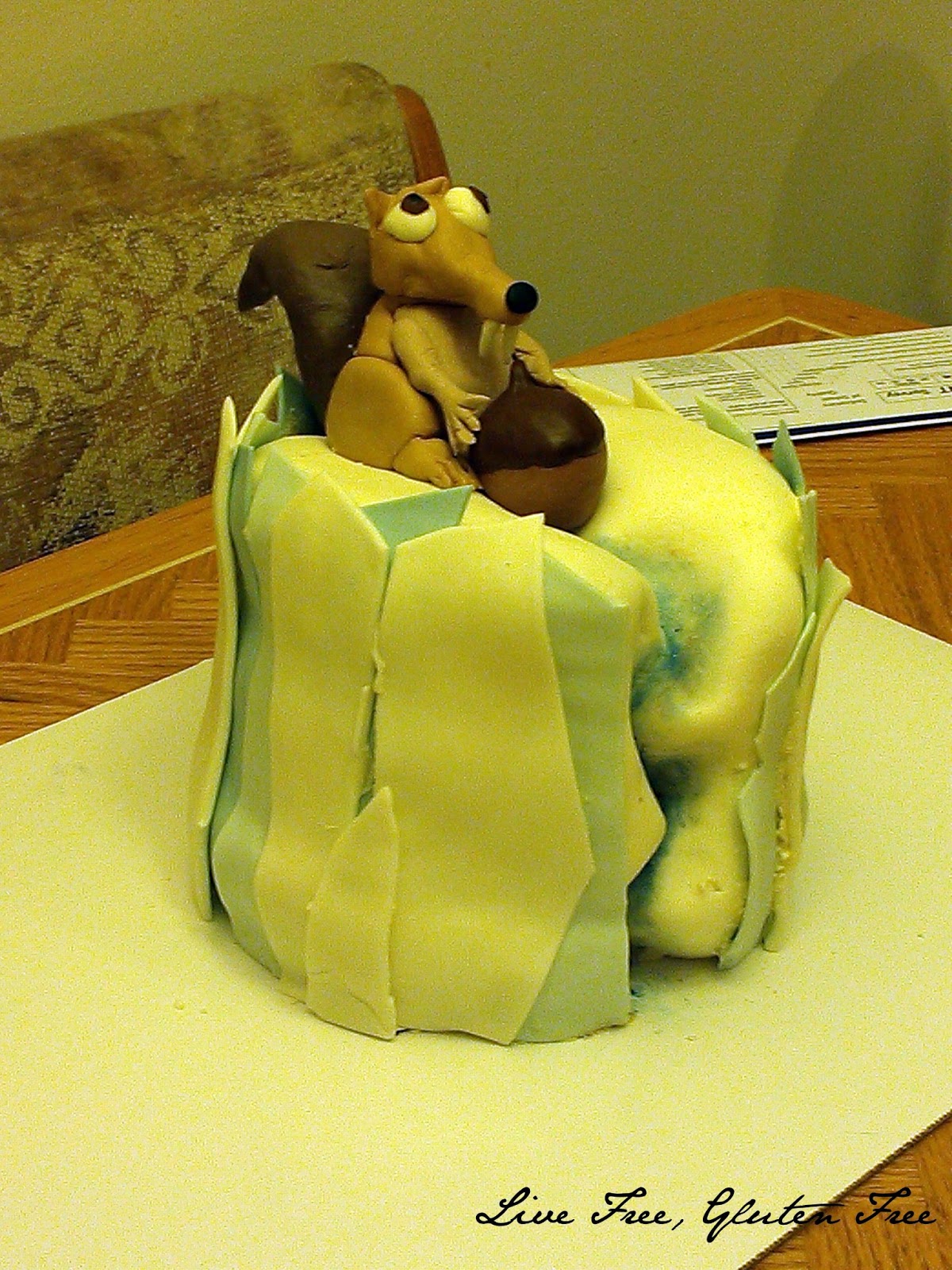 Live Free, Gluten Free: Ice Age Birthday Cake