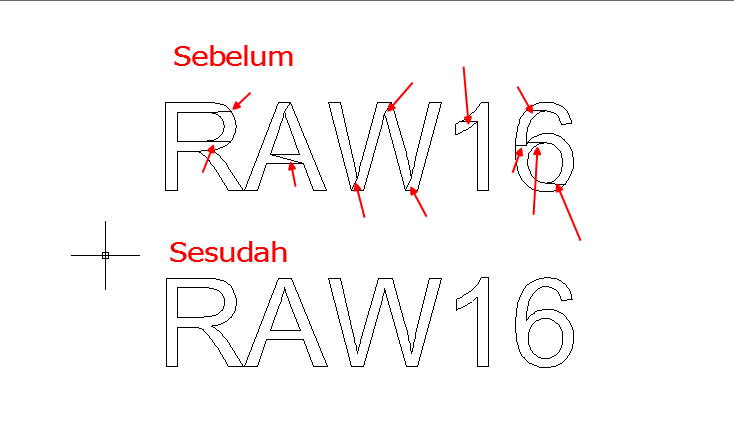 Tutorial Cara Membuat Text 3D Di Autocad ~ RAW16 BLOG