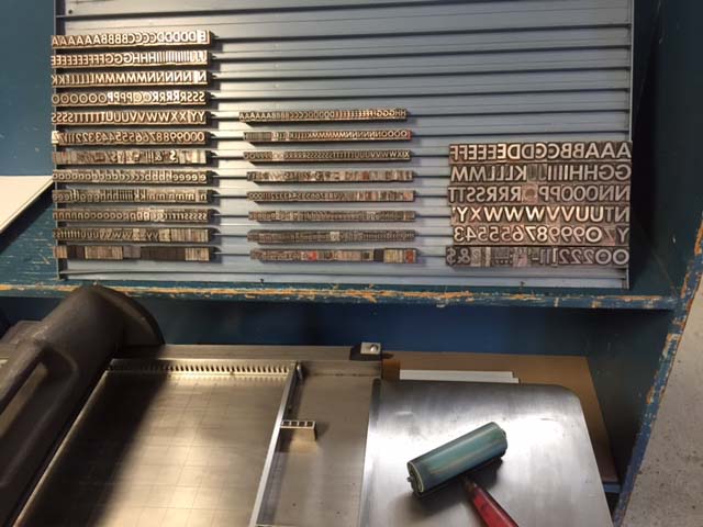 Drew Press: Showcard Proof Press Model ‘A’ .......SOLD