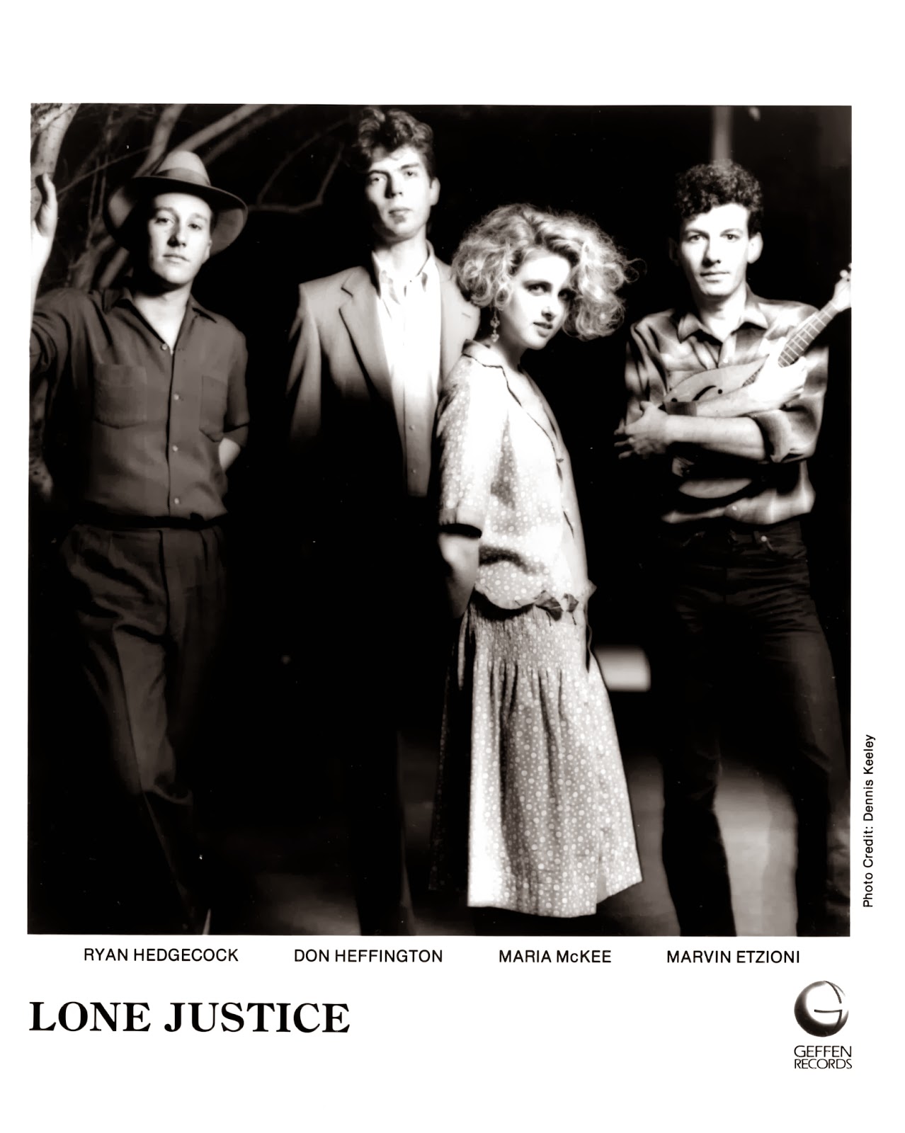 Lansure's Music Paraphernalia: LONE JUSTICE | MARIA McKEE | Press Kits
