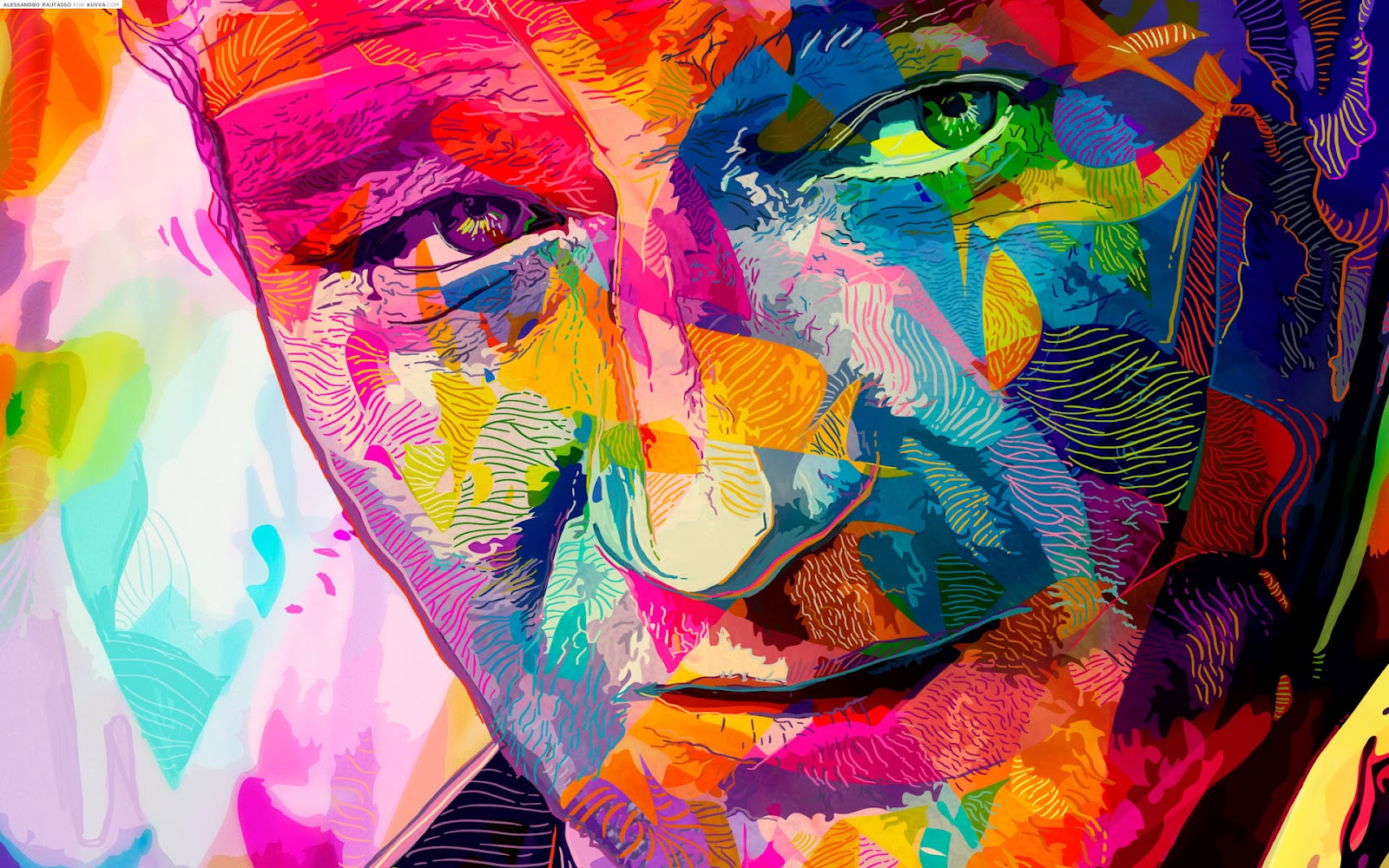 Caras abstractas - Imagui