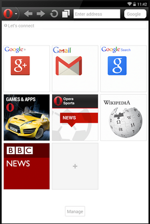 Opera Mini Fast Web Browser For Android - Live ZNC