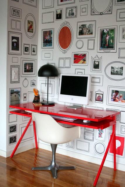 Rosa Beltran Design: PUNCHY BRIGHT COLORFUL DESKS