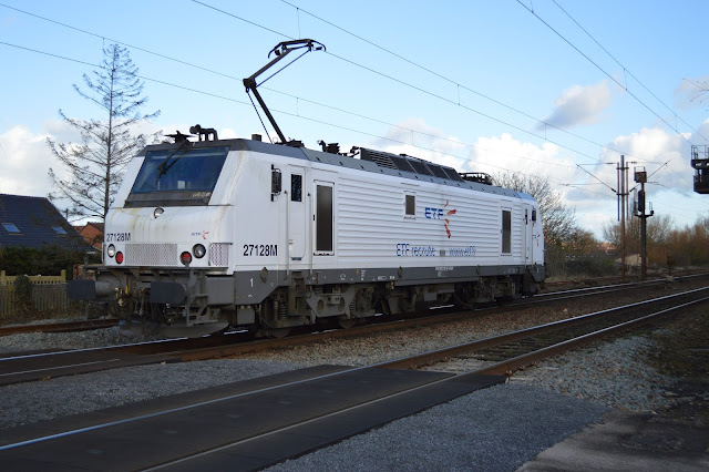 LA PASSION DU TRAIN: BB 27000 ETF de passage à Hazebrouck