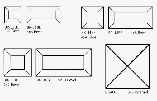 Pratt and Larson Tile: Bevels & Frames - New Bas Relief styles at Pratt ...