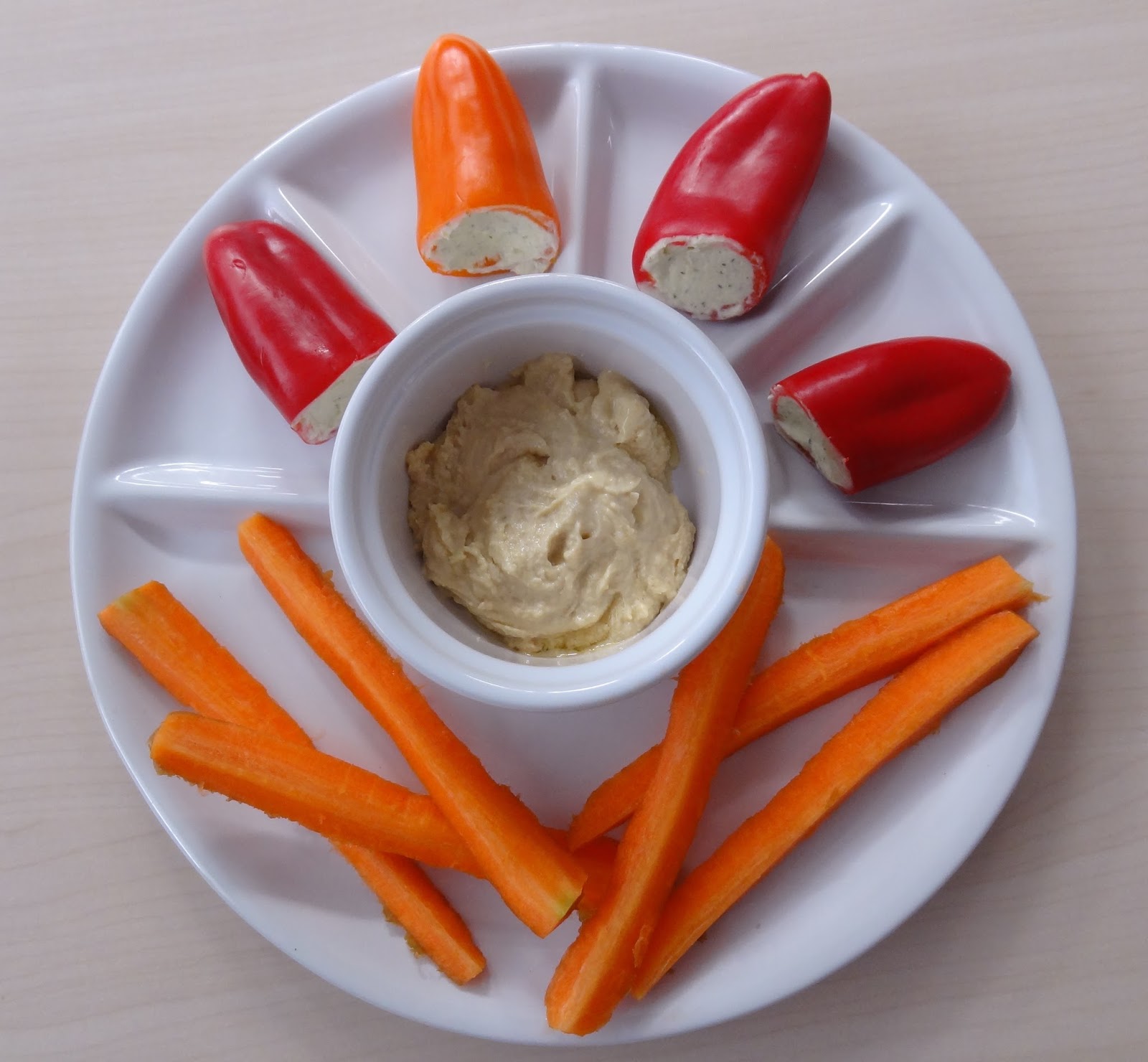 Predjelo od punjenih mini paprika - Mamica kuha