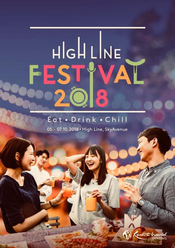 HIGH LINE ROOF TOP MARKET, RW GENTING KINI DIBUKA