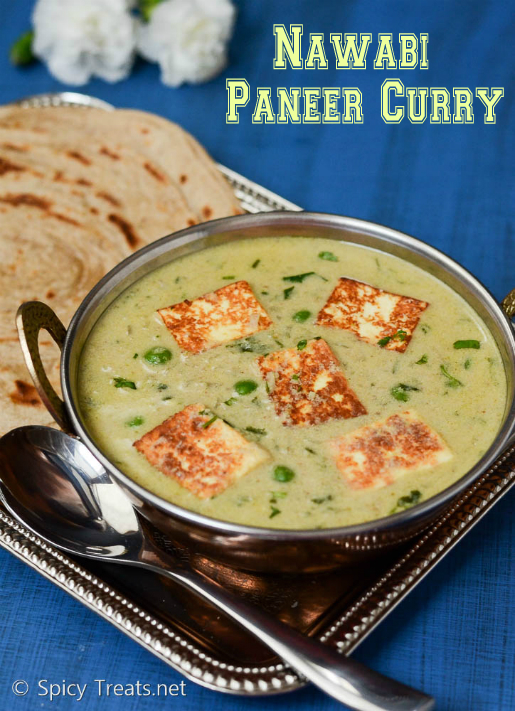 Spicy Treats: Nawabi Paneer Curry Recipe | Nawabi Paneer - Easy Paneer ...