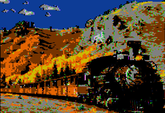 Apple II Projects: Double High Resolution Graphics (DHGR) - Pushing Limits