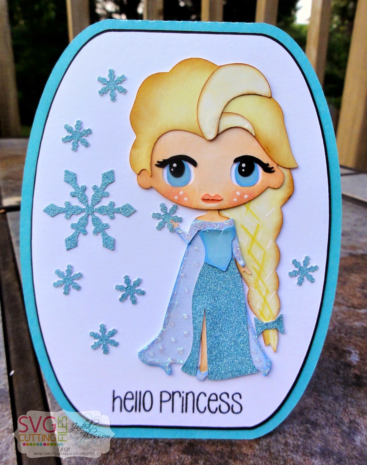 The Cricut Bug: Hello Princess-Elsa