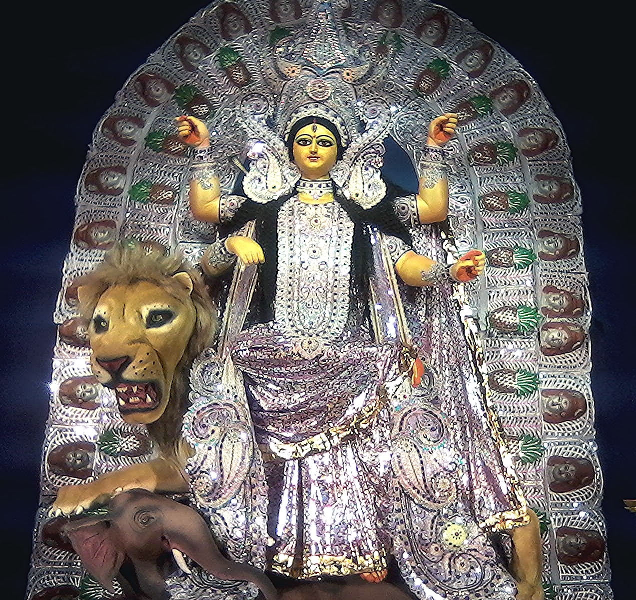 Manash (Subhaditya Edusoft): Jagadhatri Puja in Baghbazar -2013