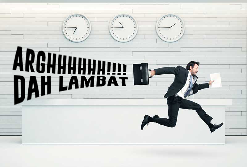 10 Alasan 'Klise' Yang Sering Digunapakai Apabila Terlambat Ke Tempat Kerja