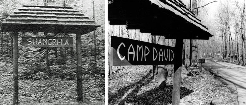 About Camp David: Camp David Sign