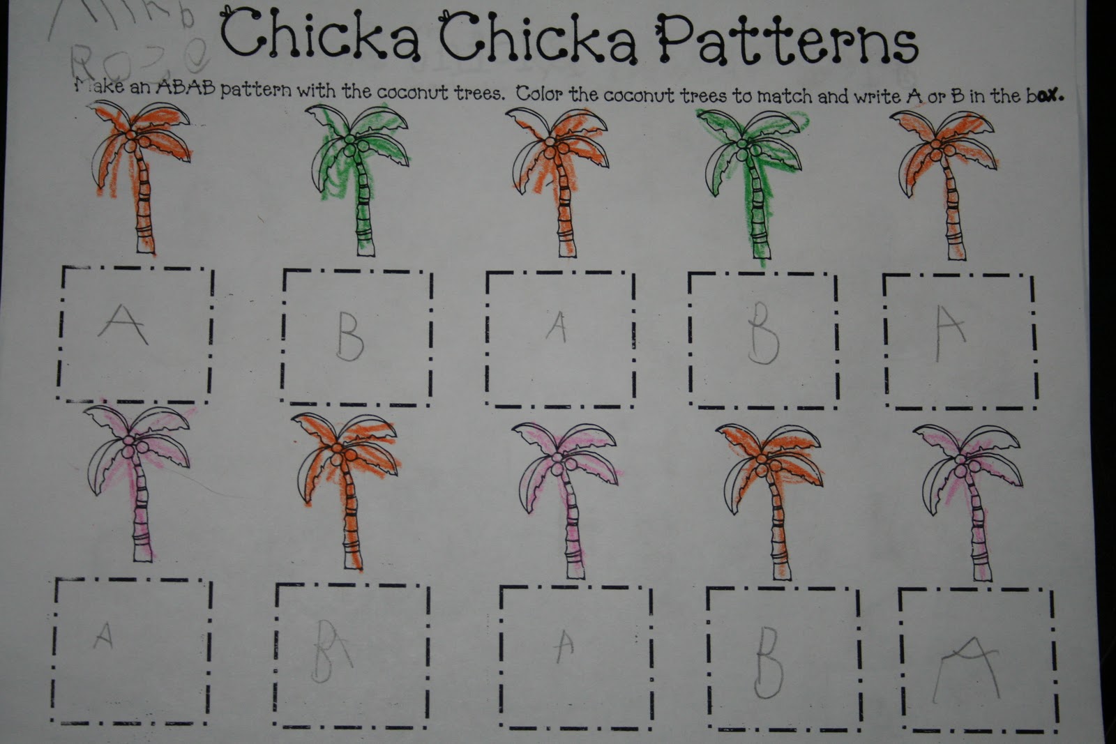 Mrs. Lee's Kindergarten: Chicka Chicka Boom Boom