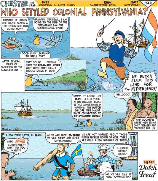 Ms Naz's Class: 13 colonies comics