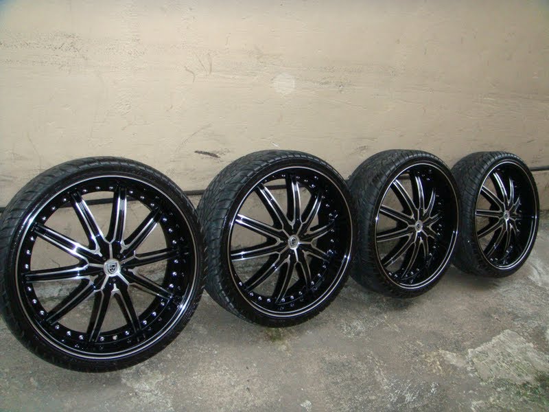 MDK Rodas (MDK Wheels): ARO 22" LEXANI 5x100/112/114 TALA 7,5 BLACK ...