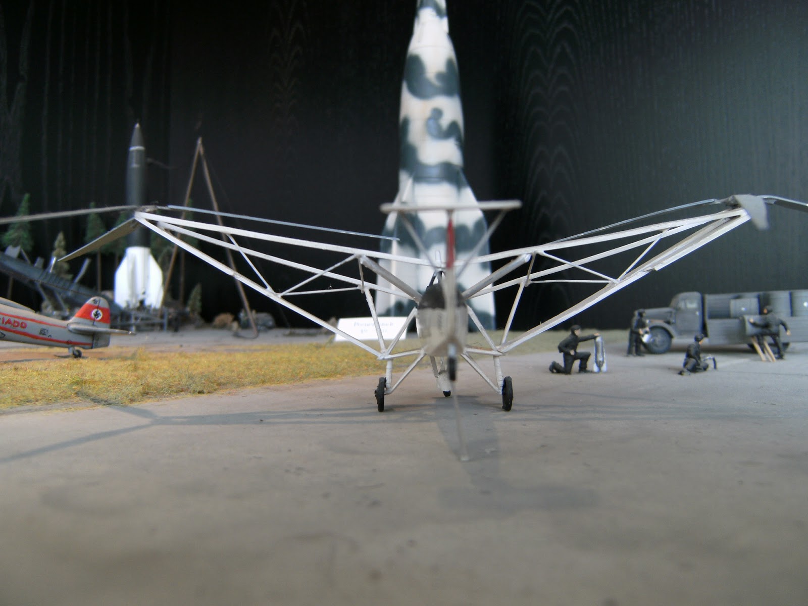 Happyscale-Modellbau: Focke Achgelis Fa 61 - Huma models scratch ...