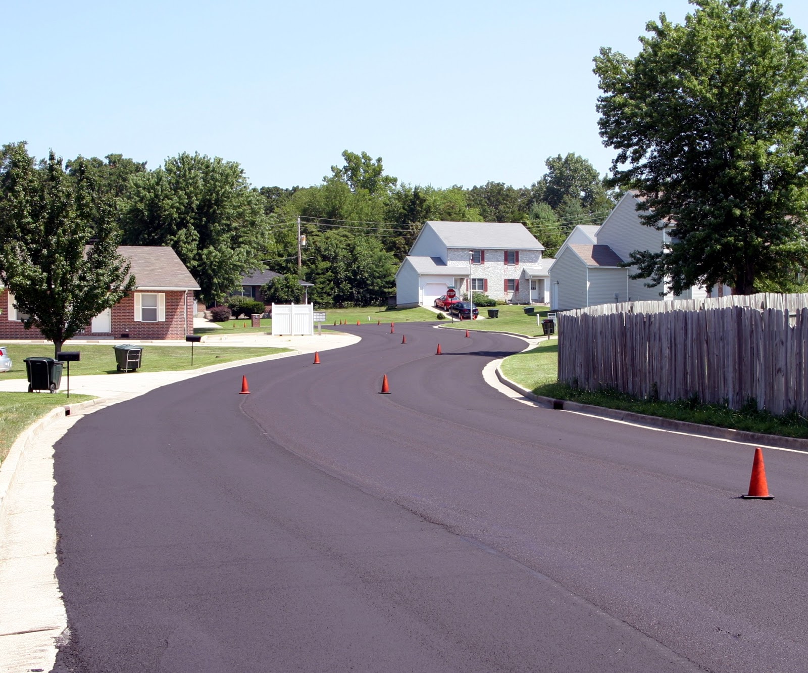 City of Rolla, Missouri: Microsurfacing of City Streets underway