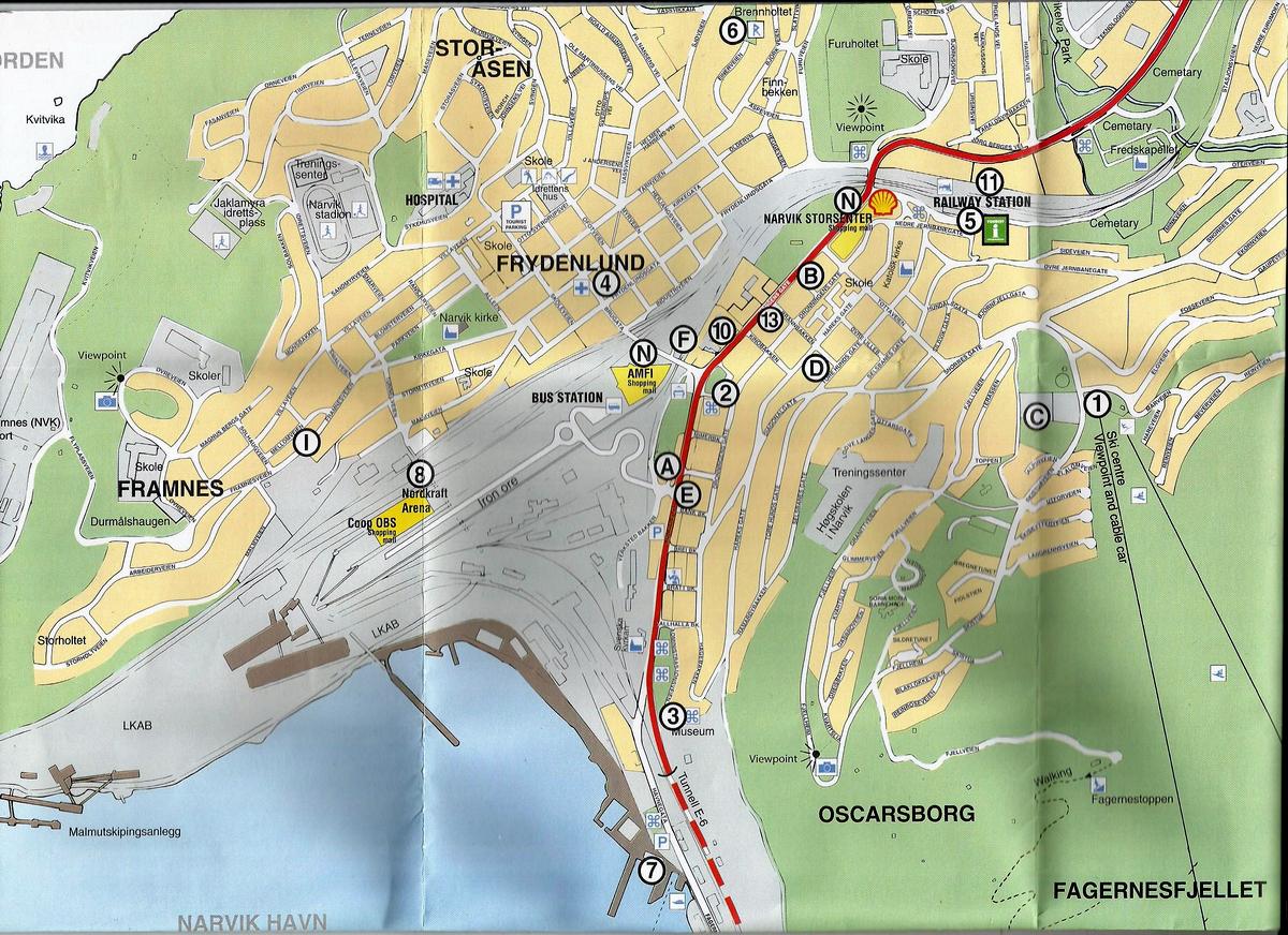 Norway 2013: 6. TROMSØ TO BODØ (6 TO 16 JULY 2013)