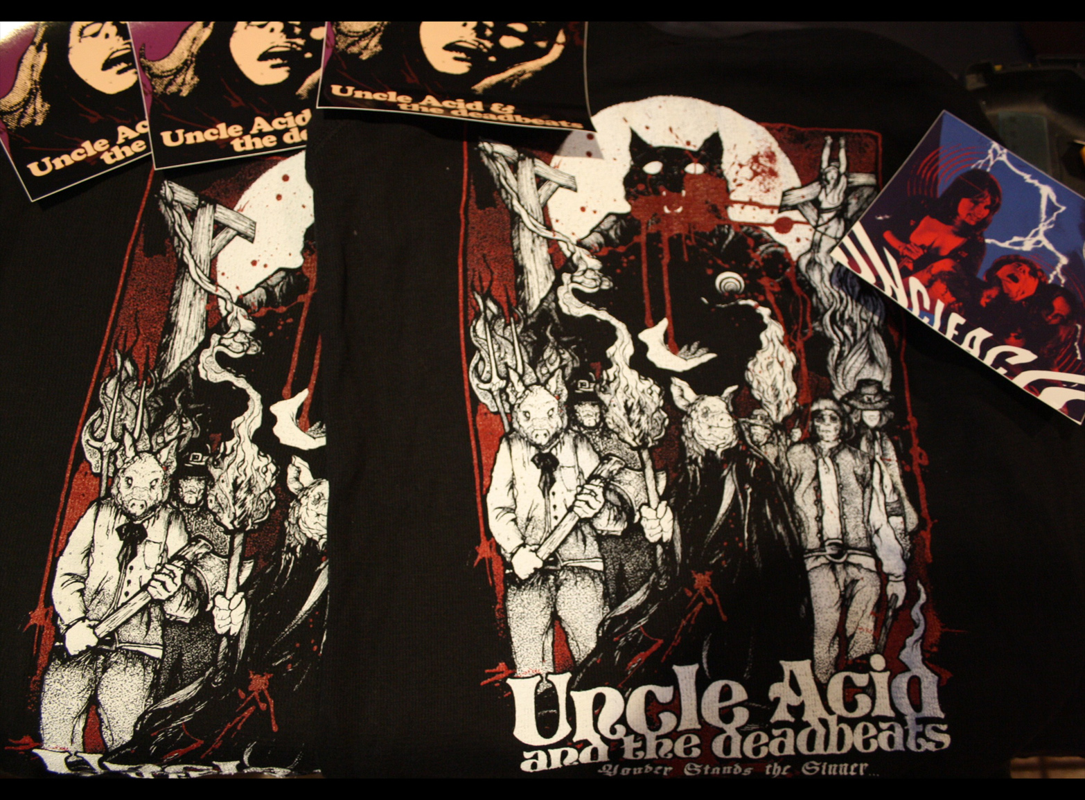coven illustration black ink arts: Uncle Acid and the Deadbeats "yonder ...