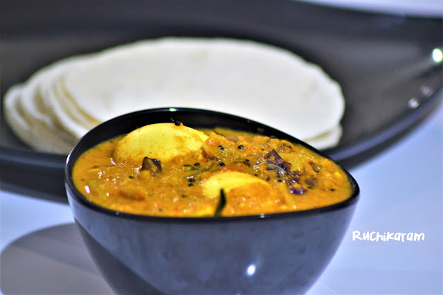 Ruchikaram: Kerala Style Egg Curry | Naadan Mutta Curry