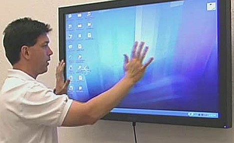 Dispositivos Moviles: Pantallas táctiles.