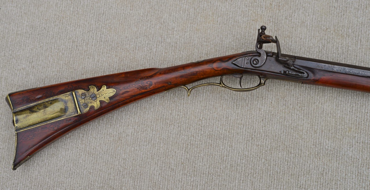 Contemporary Makers: Antique Lehigh Valley Rifle Attributed to Peter ...